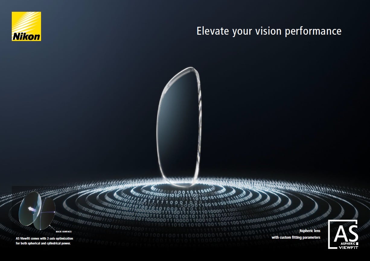 See Every Detail with AS Viewfit Single Vision Lenses from Nikon - OptikNow