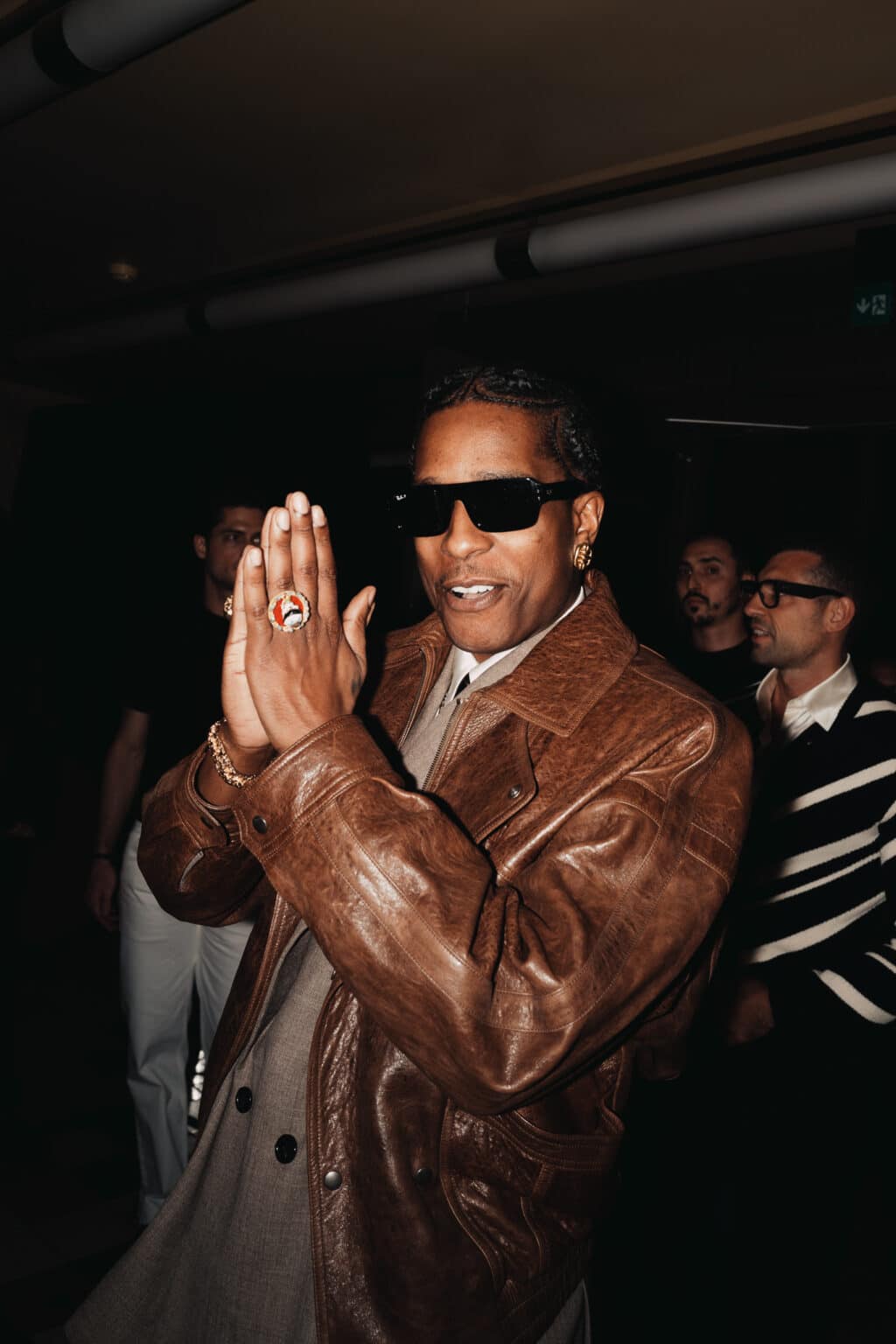 ASAP Rocky and Ray-Ban Preview New Collection During Milan Fashion Week ...
