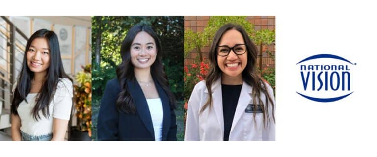 National Vision Awards $12,500 to Three Optometry Students in 10th ...